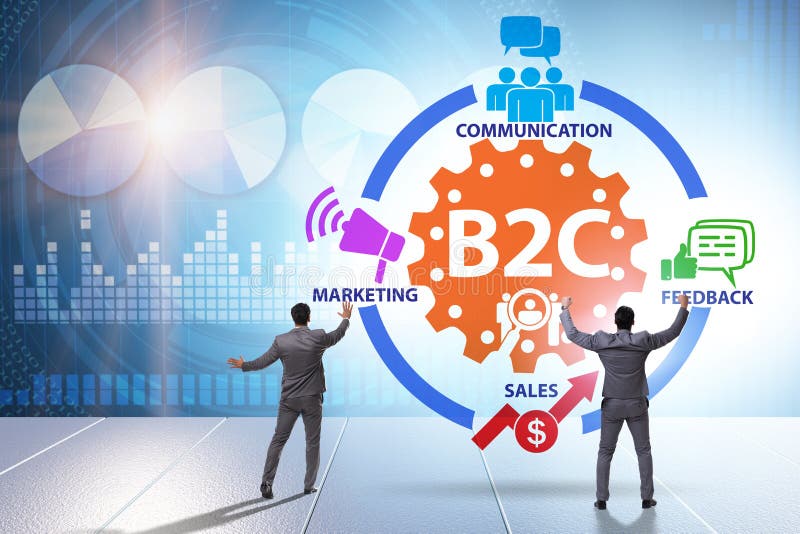 Business To Customer Concept with Business People Stock Image - Image ...