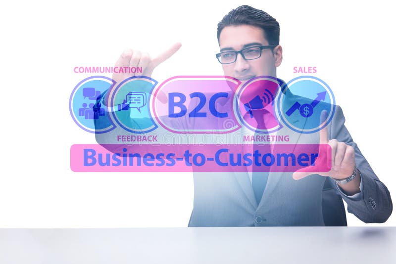 Business To Customer Concept with Business People Stock Image - Image ...