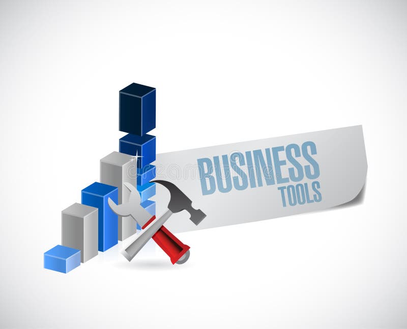 Business Tool Sign Graph Illustration Design Stock Illustration ...