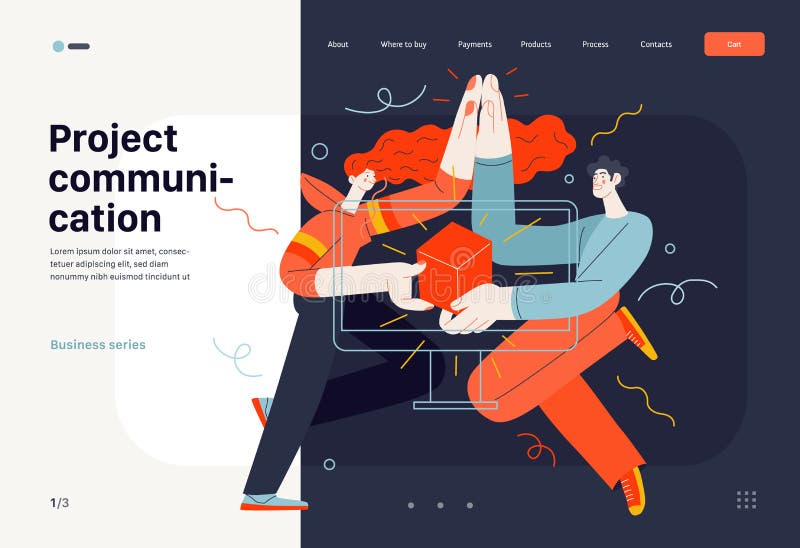 Project Communication Management Circle Infographic Template Stock ...