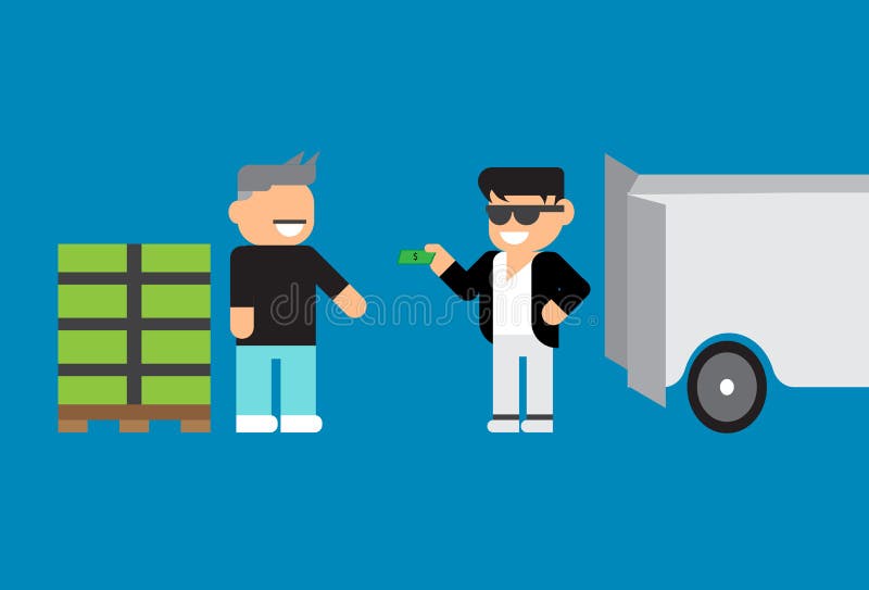 Business trade stock illustration. Illustration of exchange - 55376204