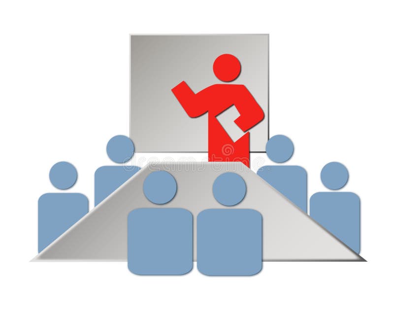 Business training stock vector. Illustration of discussion - 1161646