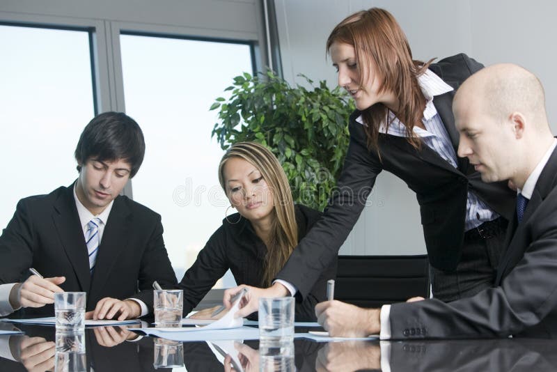 Business training stock photo. Image of indoor, female - 12167102