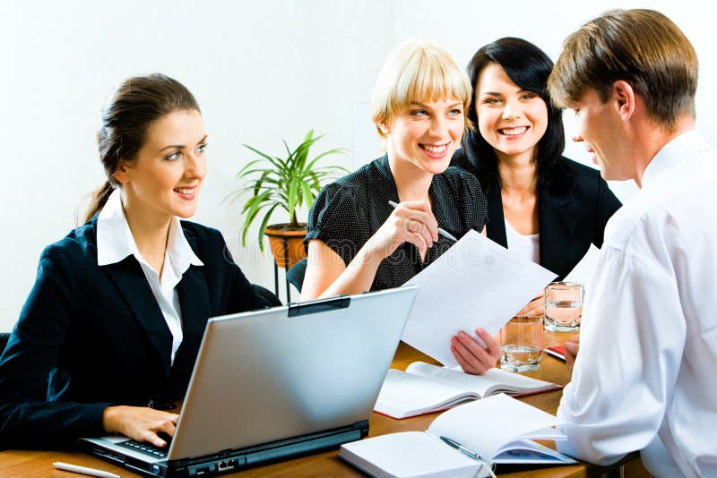 Business training stock image. Image of businesswoman - 4338845