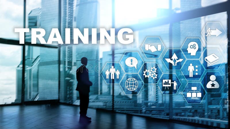 Business Training Concept. Training Webinar E-learning. Financial ...