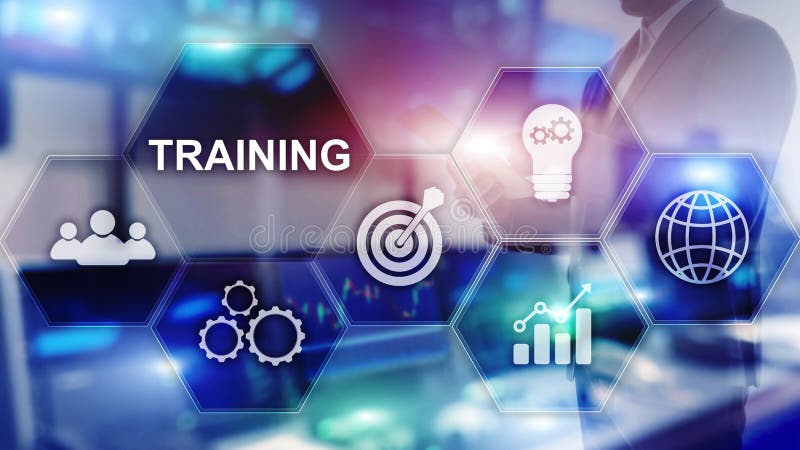 Business Training Concept. Training Webinar E-learning. Financial ...
