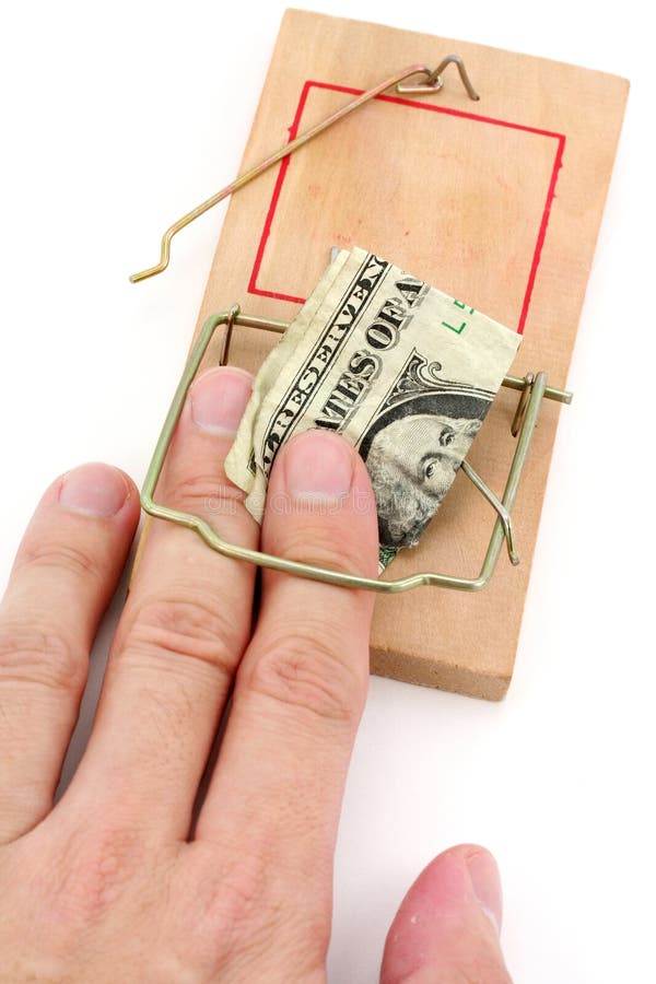 Business trap stock image. Image of cash, trade, catch - 1927107