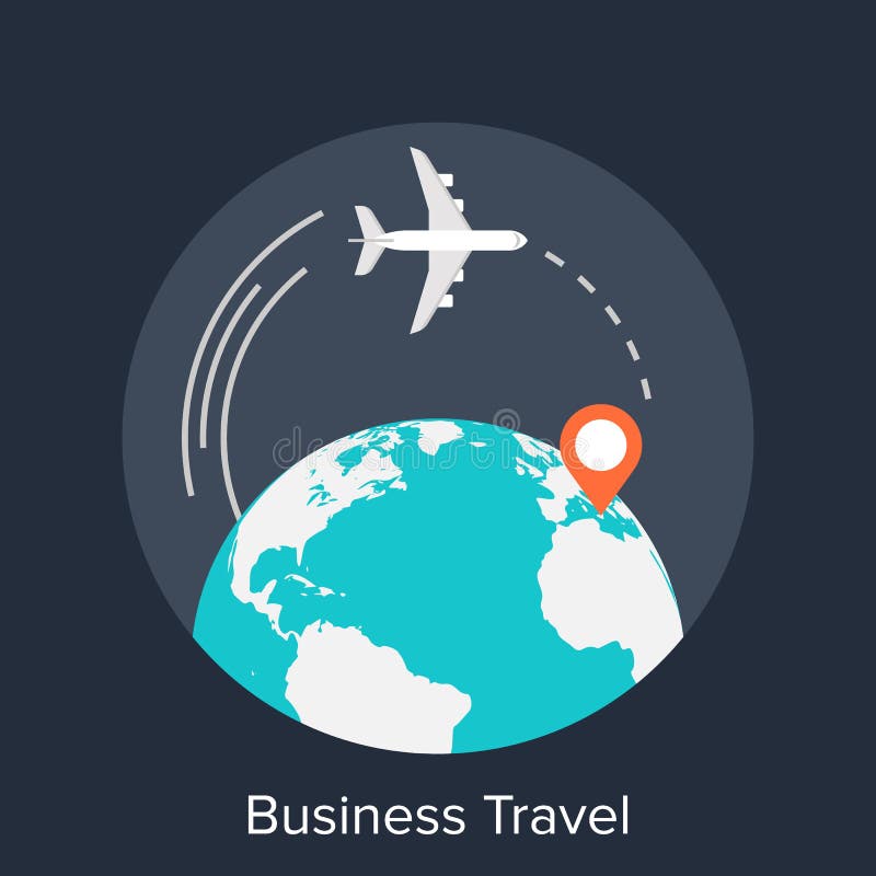 Business travel stock vector. Illustration of vacation - 49411669