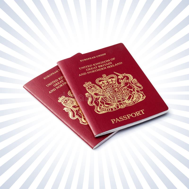 United Kingdom National Identity Card. Front and Back View Stock Vector ...