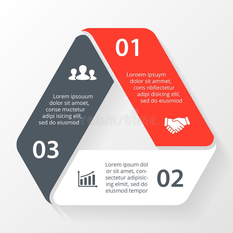 Business Triangle Infographic, Presentation. Stock Vector ...