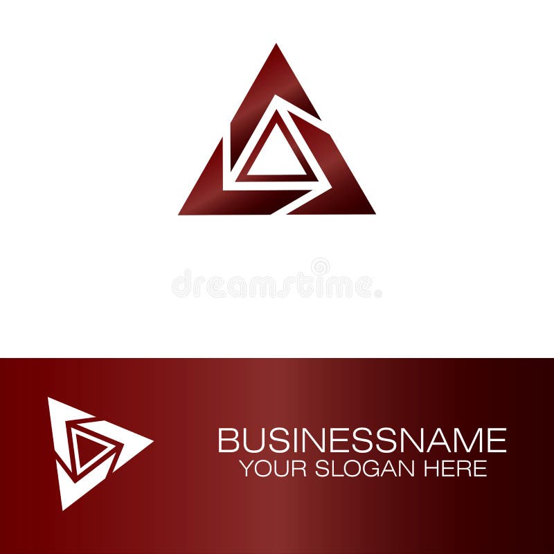 Business triangle logo stock vector. Illustration of elements - 82243639