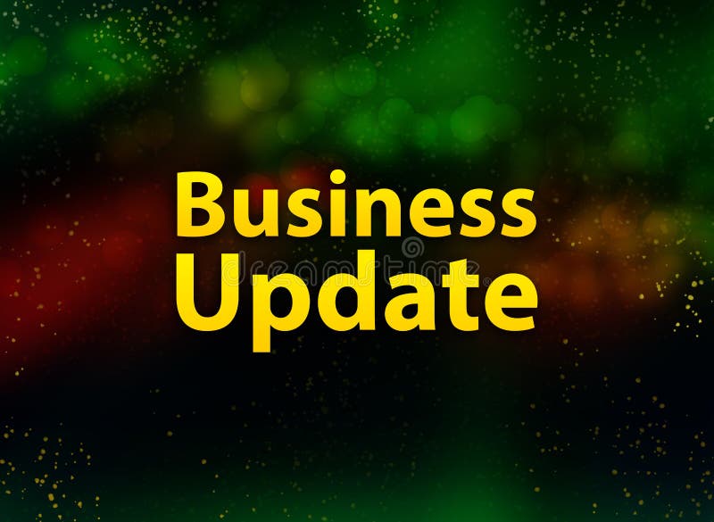 Business Update stock illustration. Illustration of network - 78592927