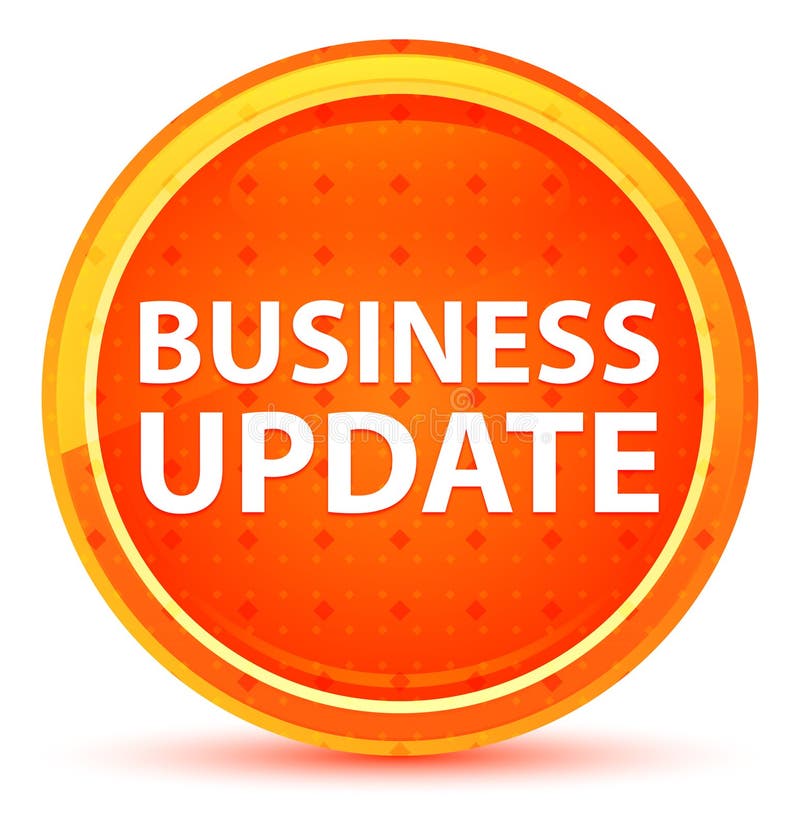 Business Update Eyeball Blue Round Button Stock Illustration ...