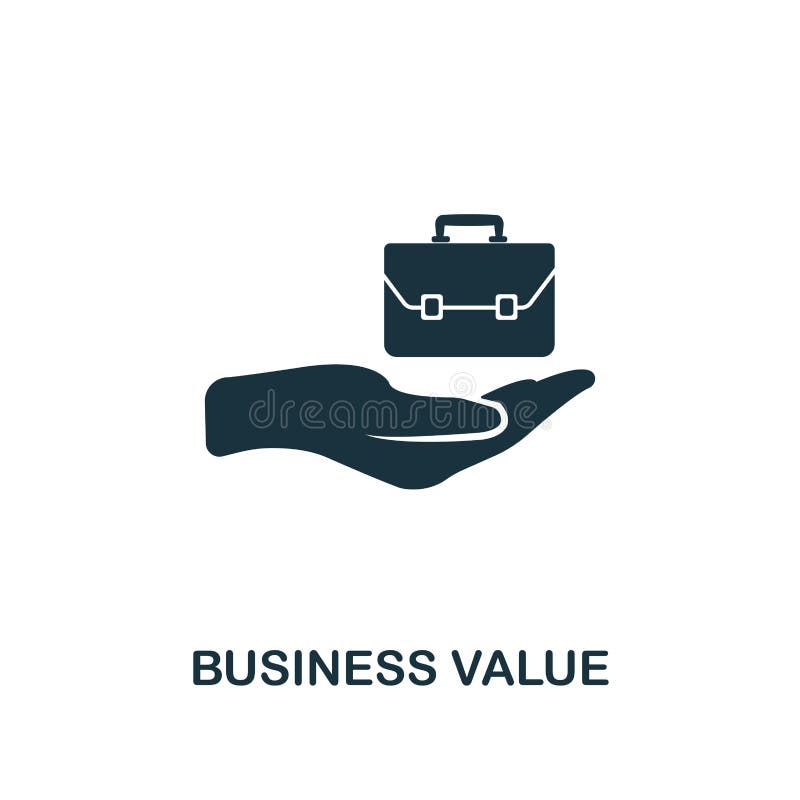 Business Value Icon. Creative Element Design from Business Strategy ...