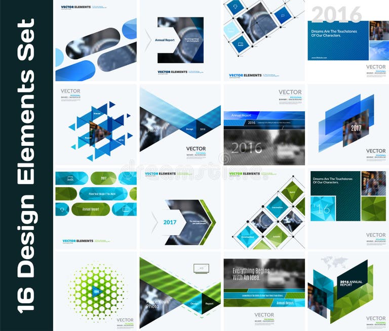 Business Vector Design Elements for Graphic Layout. Modern Abstr Stock ...