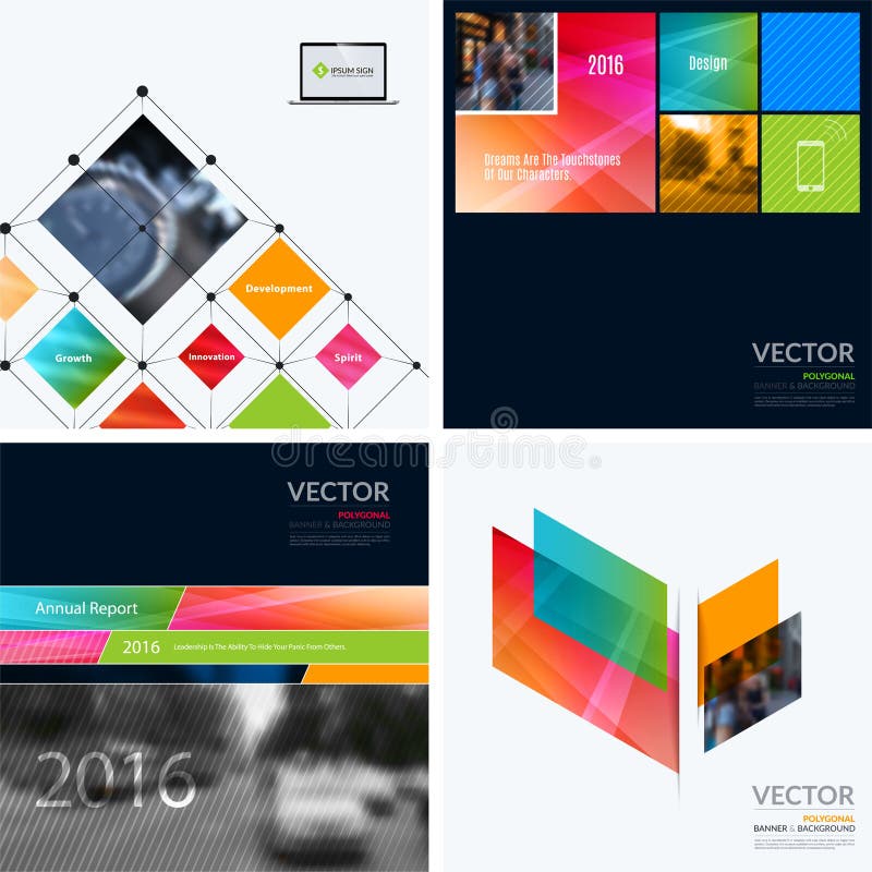 Business Vector Design Elements for Graphic Layout. Modern Abstr Stock ...