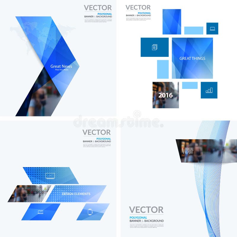 Business Vector Design Elements for Graphic Layout. Modern Abstr Stock ...