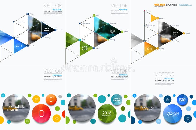 Business Vector Design Elements for Graphic Layout. Modern Abstr Stock ...