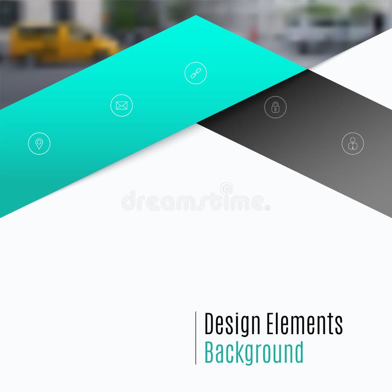 Business Vector Design Elements for Graphic Layout. Modern Abstr Stock ...