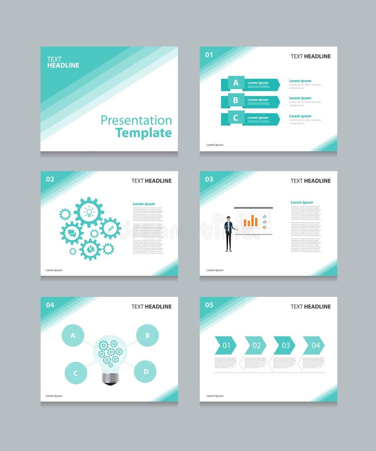 Business Vector Template Presentation Slides Background Design Stock ...