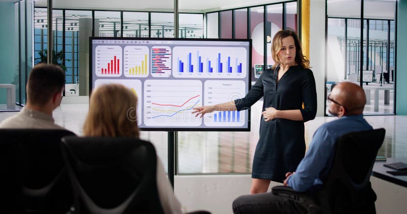 Business Video Conference Call Stock Photo - Image of talk, financial ...