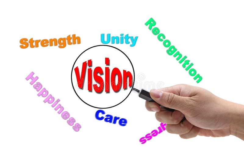 Business vision stock image. Image of positive, motivation - 19907787