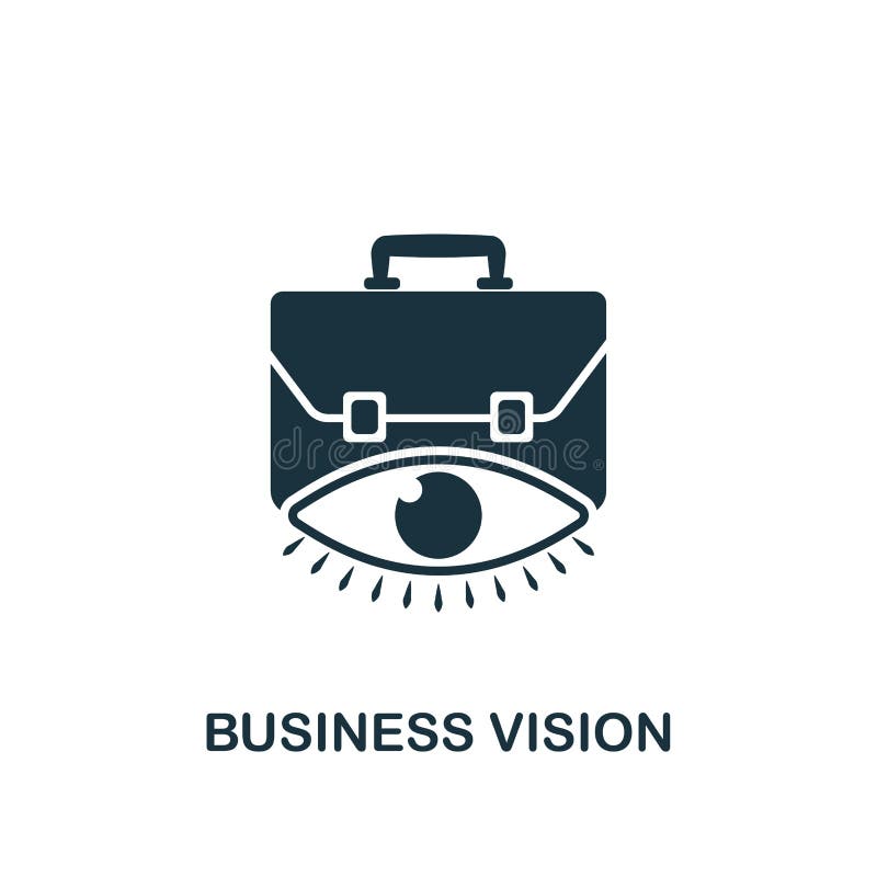 Business Vision Logo Design with Editable Slogan. Branding Book and ...