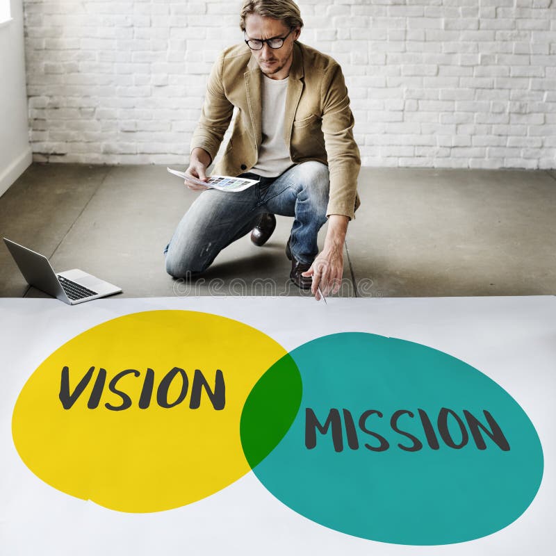 Business Vision Mission Graphics Concept Stock Photo - Image of colour ...