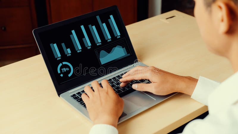 Business Visual Data Analyzing Technology by Creative Computer Software ...