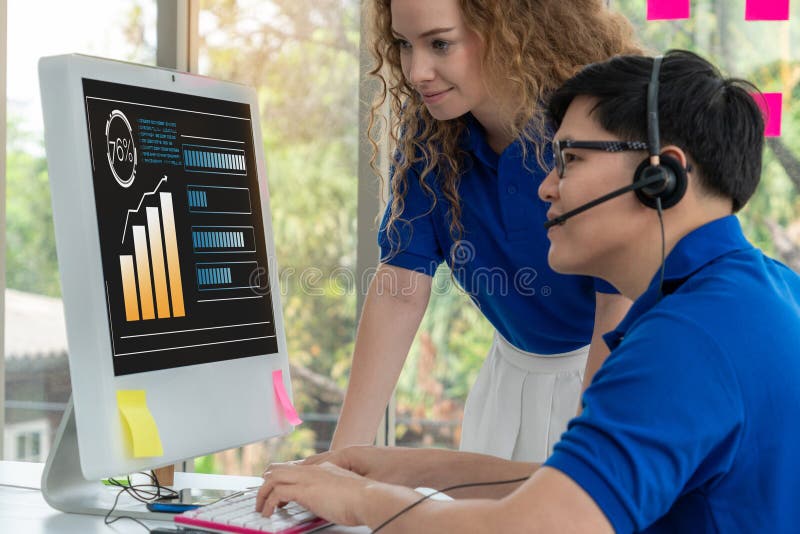 Business Visual Data Analyzing Technology by Creative Computer Software ...