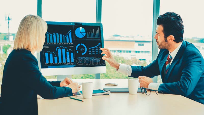 Business Visual Data Analyzing Technology by Creative Computer Software ...