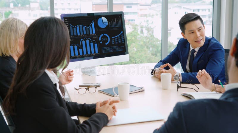 Business Visual Data Analyzing Technology by Creative Computer Software ...