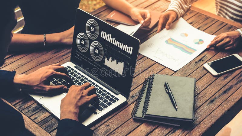 Business Visual Data Analyzing Technology by Creative Computer Software ...