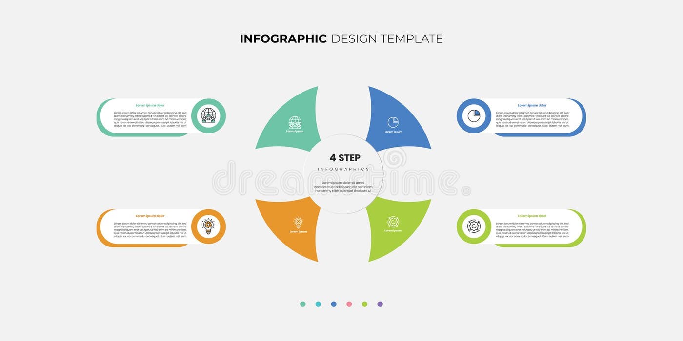 Visualization Infographic Circle Design Template Stock Illustrations – 31,410 Visualization ...
