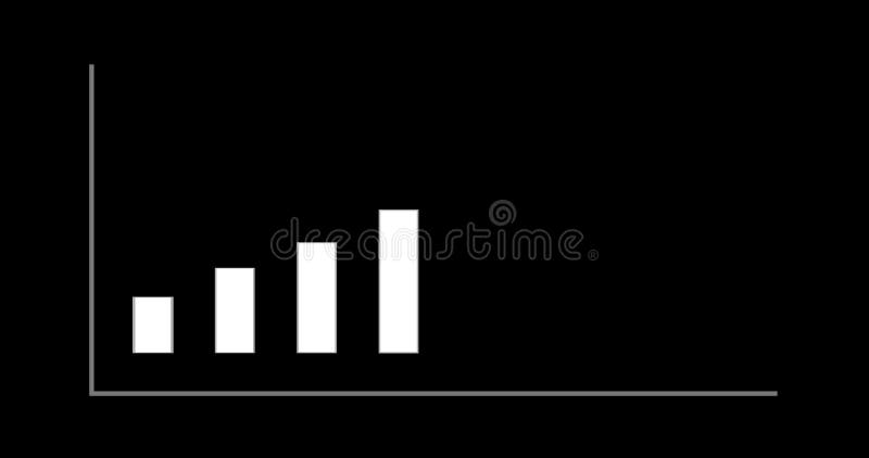 White Graph As the World S Population Grows. Motion Stock Video - Video ...