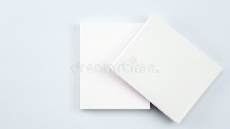 Business White Paper Card on White Background Stock Image - Image of ...