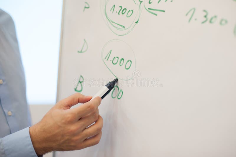 Business whiteboard stock image. Image of concept, design - 70655835