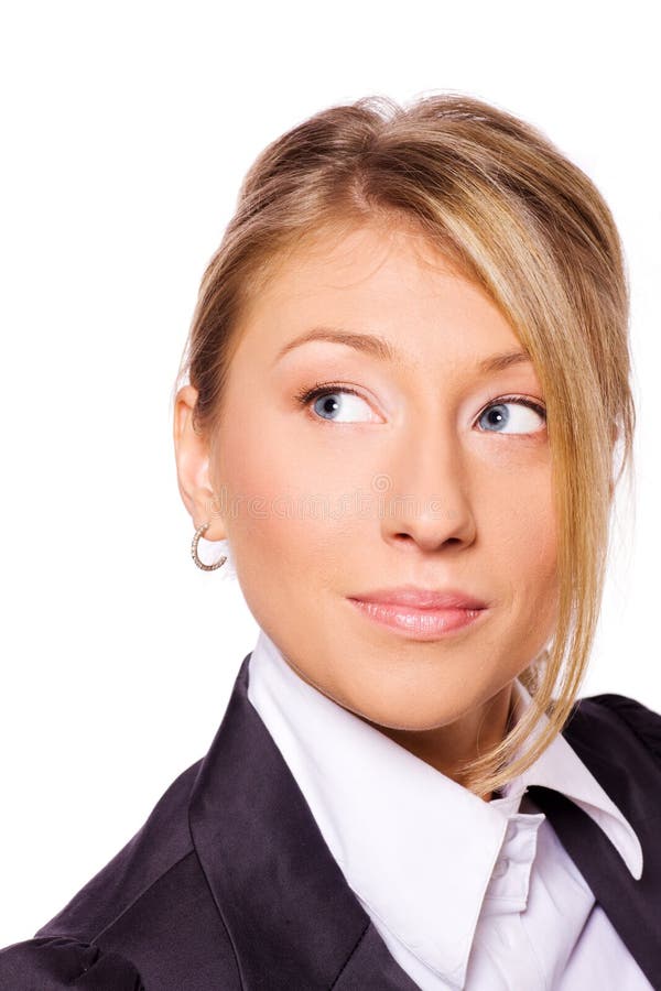 Business woman stock image. Image of headshot, elegance - 12809471