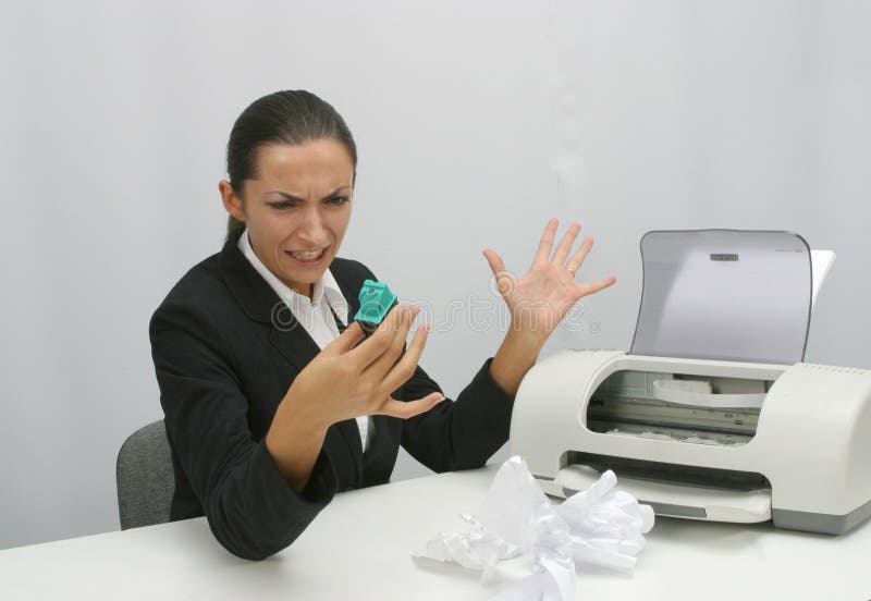 Female Angry Copy Machine Stock Photos - Free & Royalty-Free Stock ...