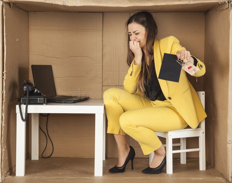 Business Woman Ambushed with Bribe Stock Photo - Image of industrial ...
