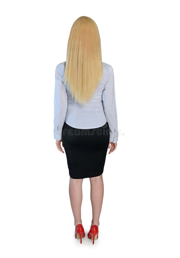Business woman back view stock photo. Image of corporate - 49406840