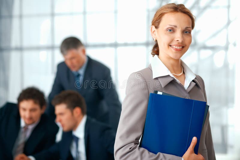 Portrait of Business Executives Stock Image - Image of businessman ...