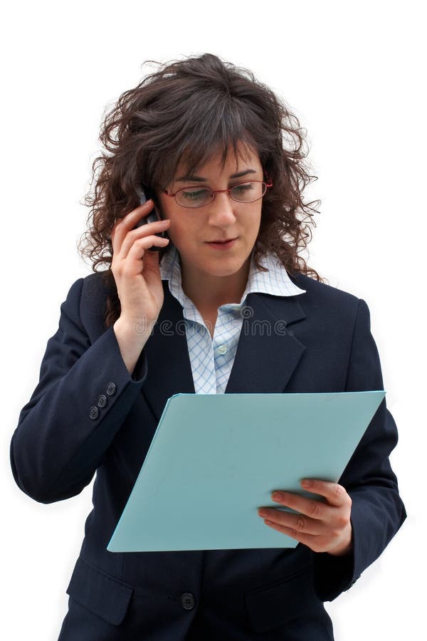 Business woman call stock photo. Image of customer, cell - 681052