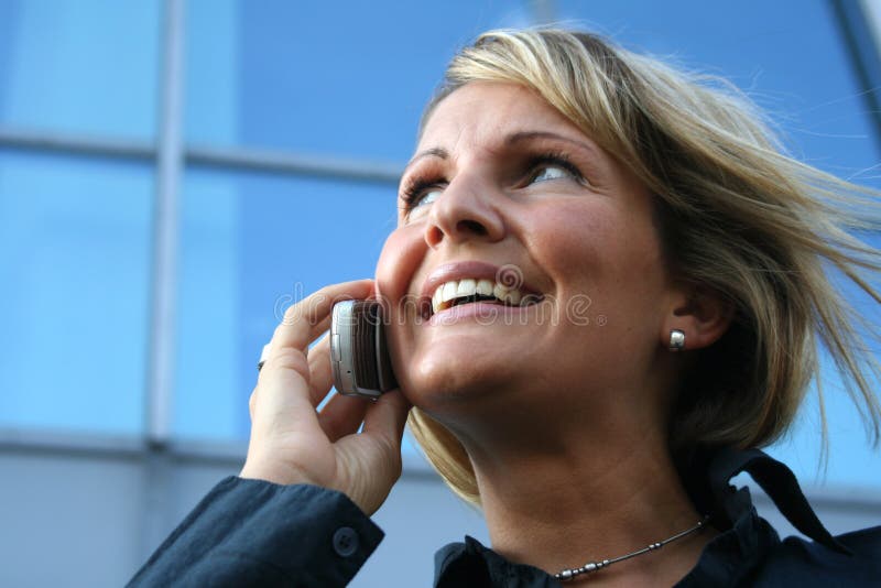 Business Woman - Call and Phone Stock Image - Image of businesswoman ...
