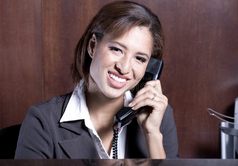 Business woman standing stock image. Image of american - 11757979