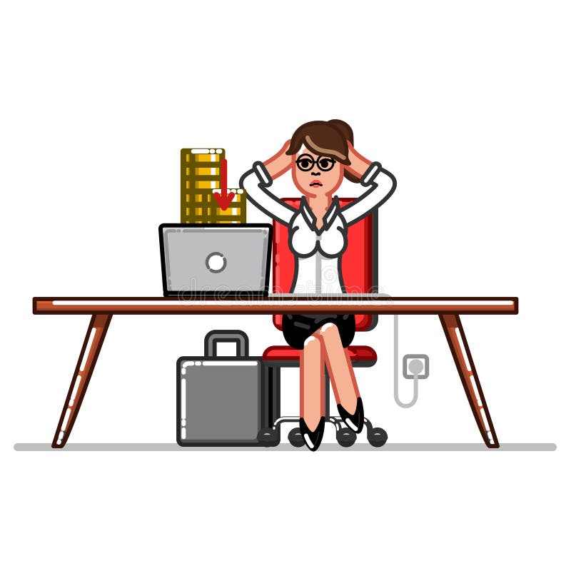 Person Checking Paper Computer Stock Illustrations – 170 Person ...