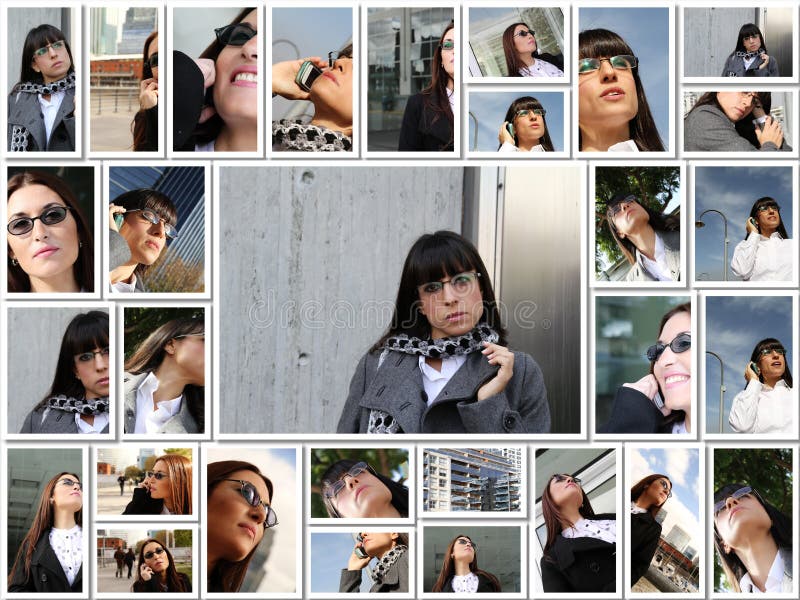Business Woman Collage stock image. Image of people, downtown - 27838841