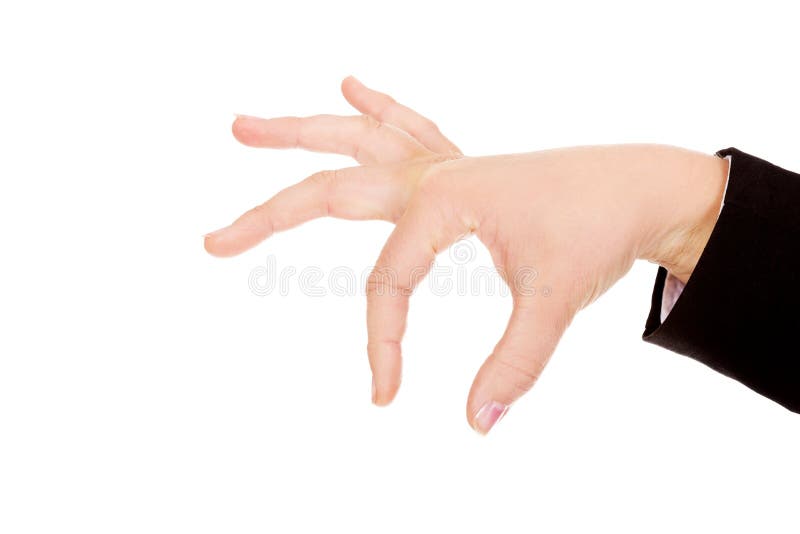 Business Woman Hand Choosing Someone or Something Stock Photo - Image ...