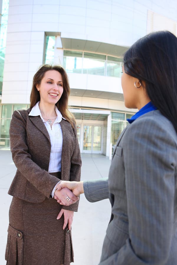 Business Woman Handshake stock photo. Image of partner - 13712180