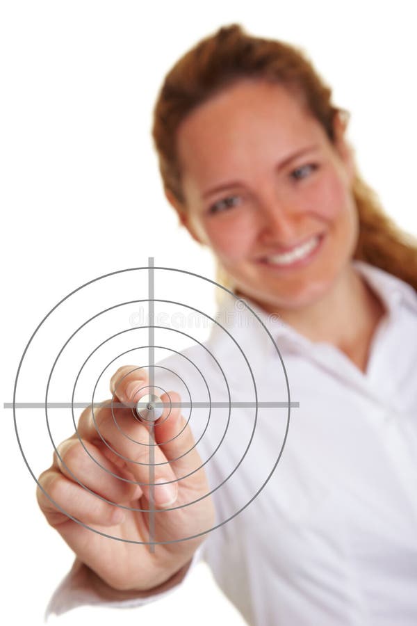 Business woman holding pen stock image. Image of person - 20595571